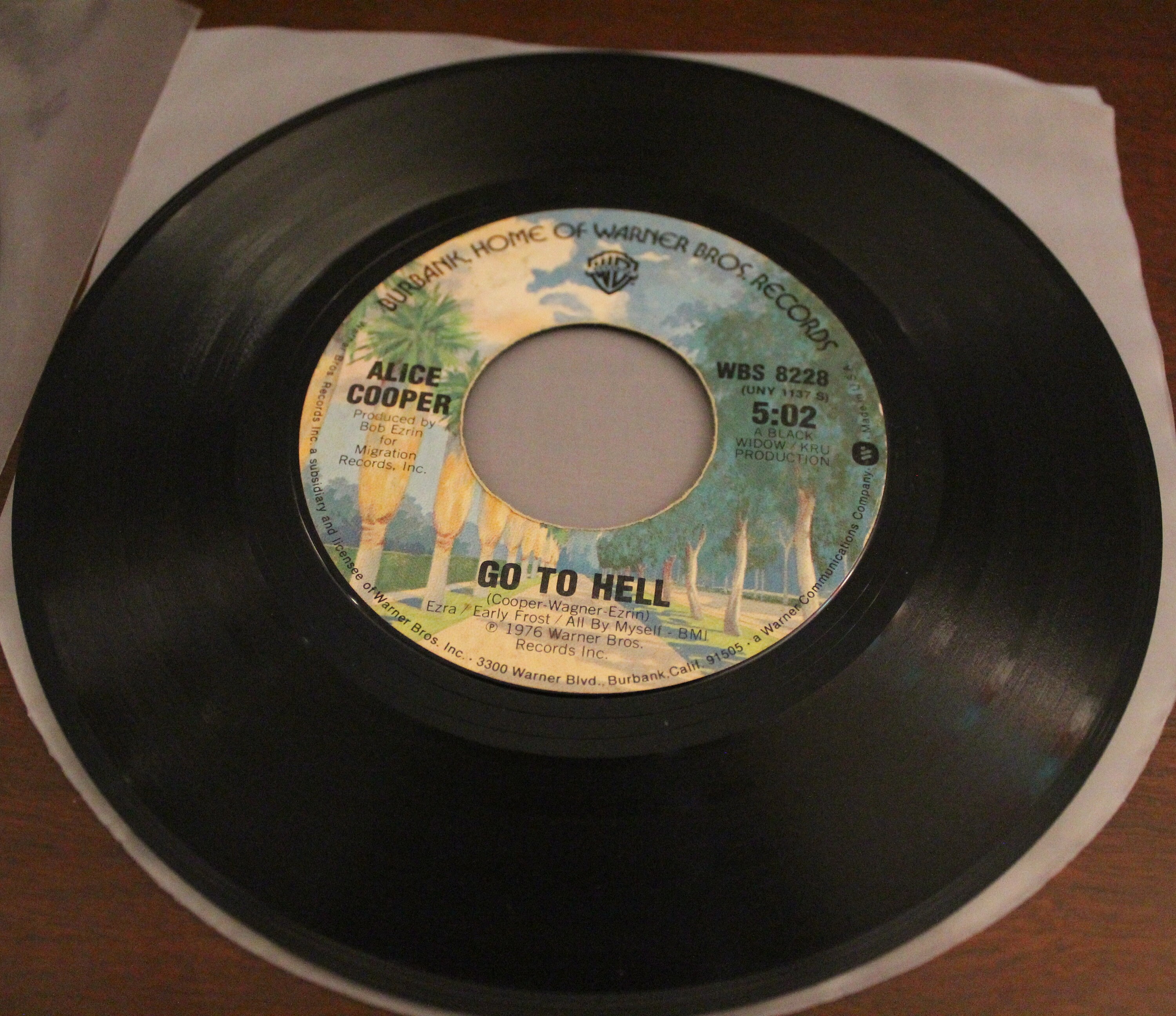 Alice Cooper Vinyl Singles I Never Cry and Eighteen, 45 RPM, 7 Inch ...