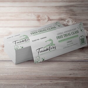 Event Tickets - Design & Print Full Color - Marketing - Promotional ...