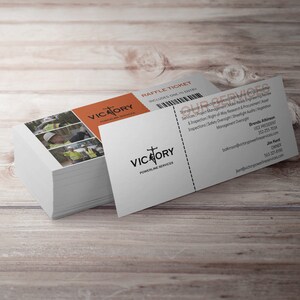 Event Tickets - Design & Print Full Color - Marketing - Promotional ...