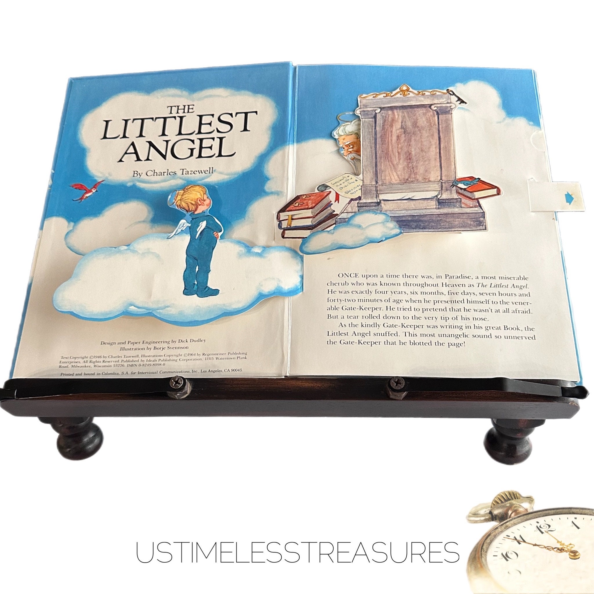 1964 the Littlest Angel Pop-up Vintage Childrens Book - Etsy