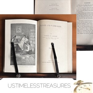 1899-1904 Three Louisa May Alcott First Edition Antique Books A Hole in ...