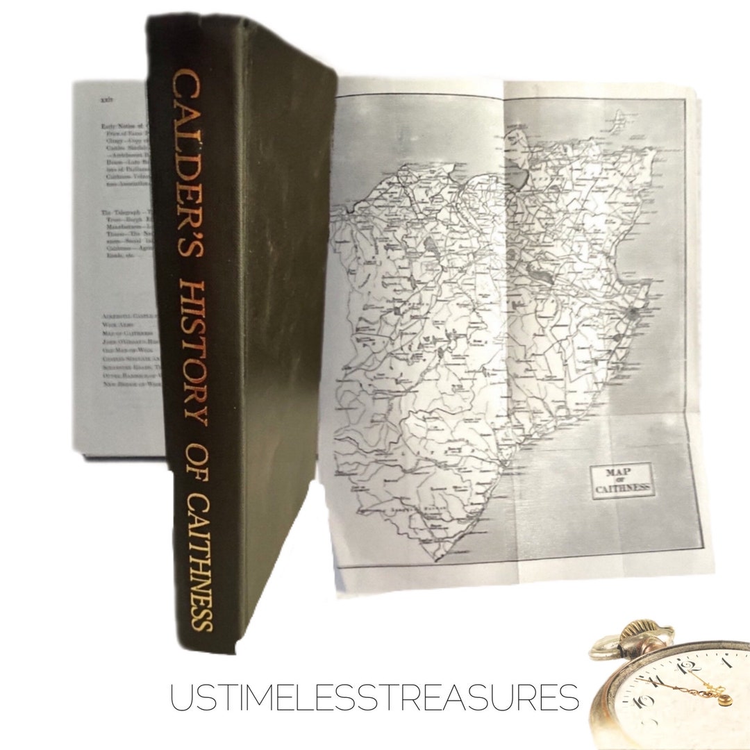 1973 History of Caithness, Scotland 1887 Reprinted Vintage Book - Etsy