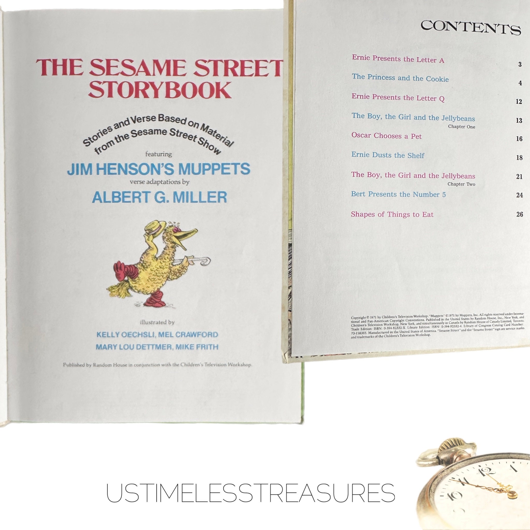 1971 1986 Sesame Street With Jim Hensons Muopets 3 Book - Etsy