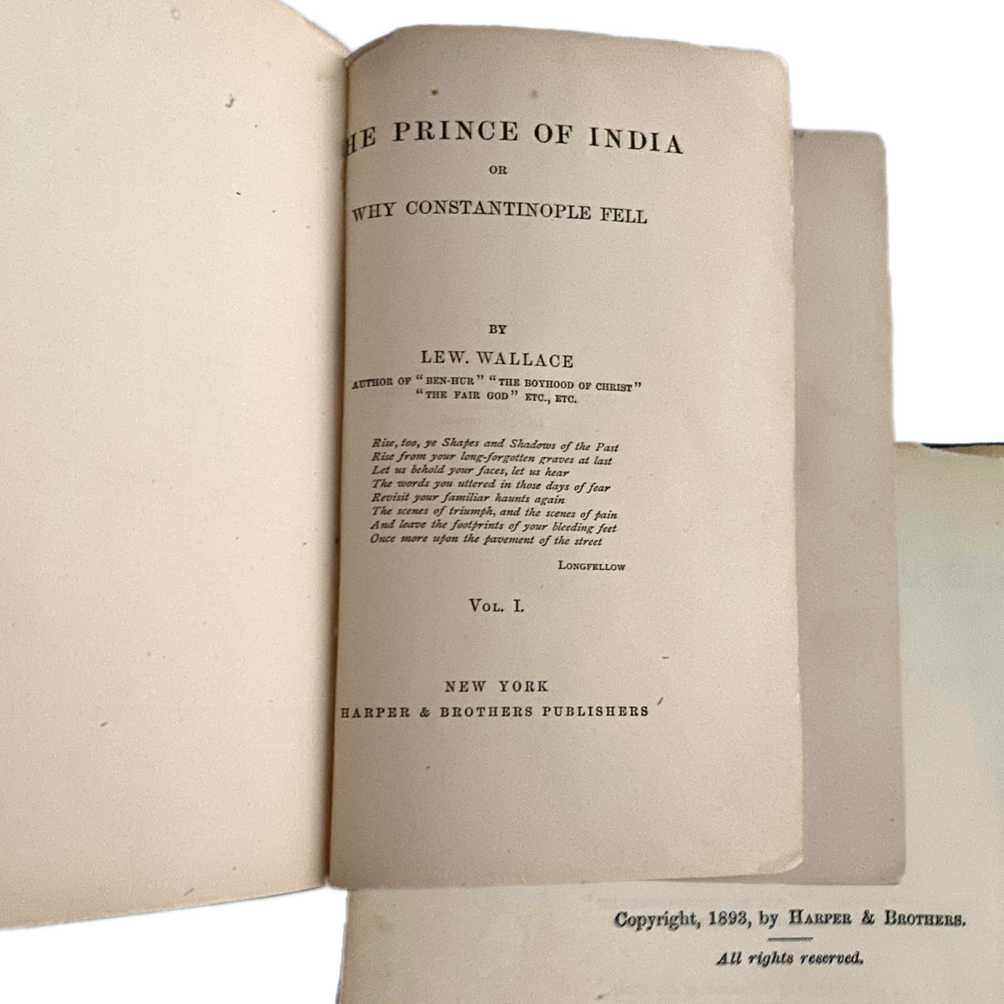 1893 First Editions the Prince of India: Why Constantinople - Etsy