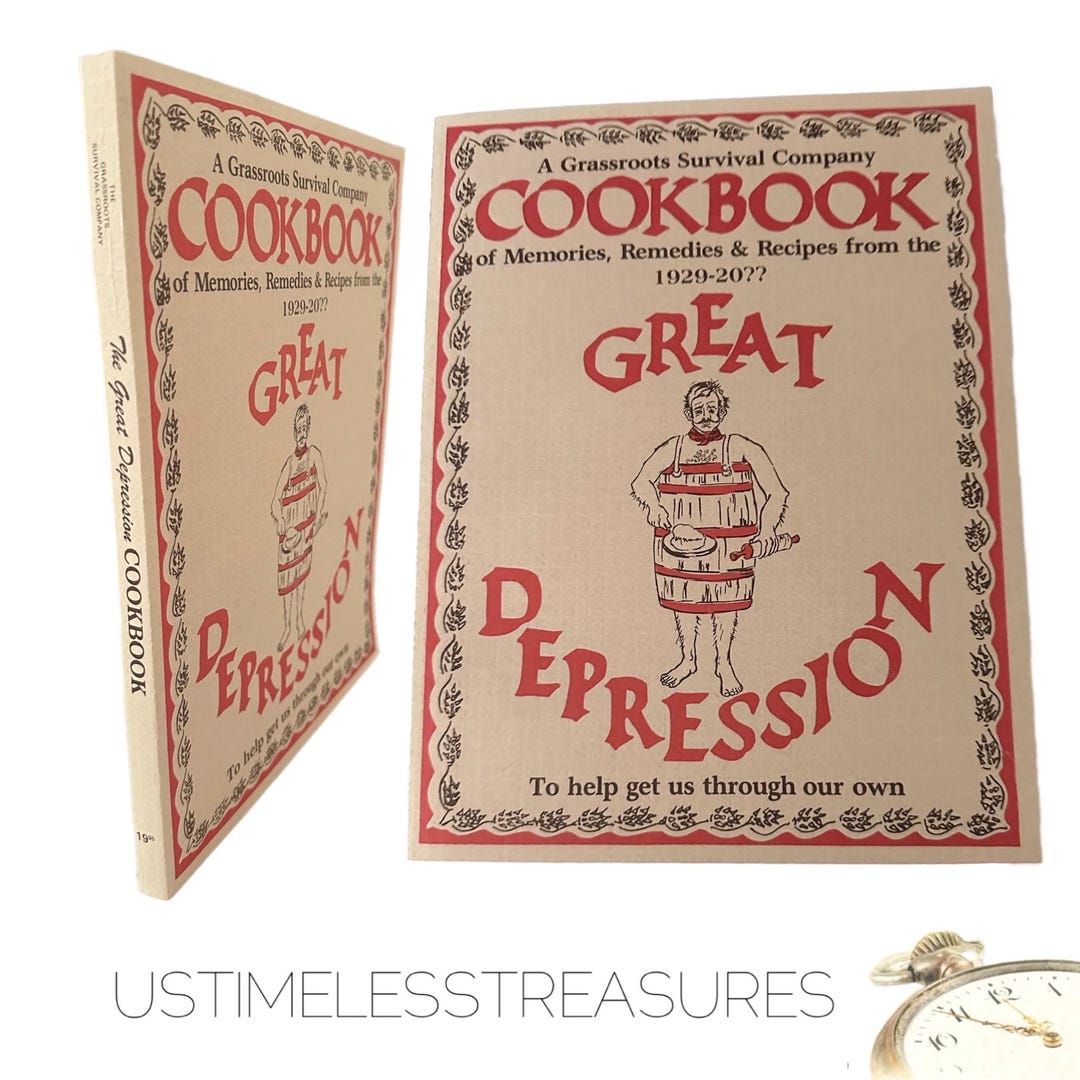 1980 Signed: A Grassroots Survival Company Cookbook of Memories ...