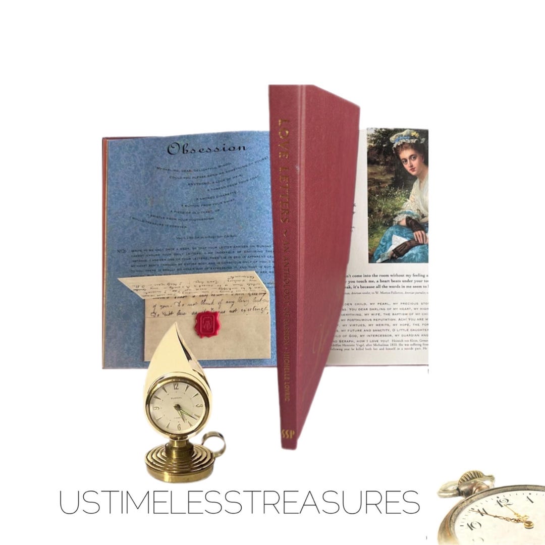 1995 Love Letters: an Anthology of Passion Facsimile Real Historical ...