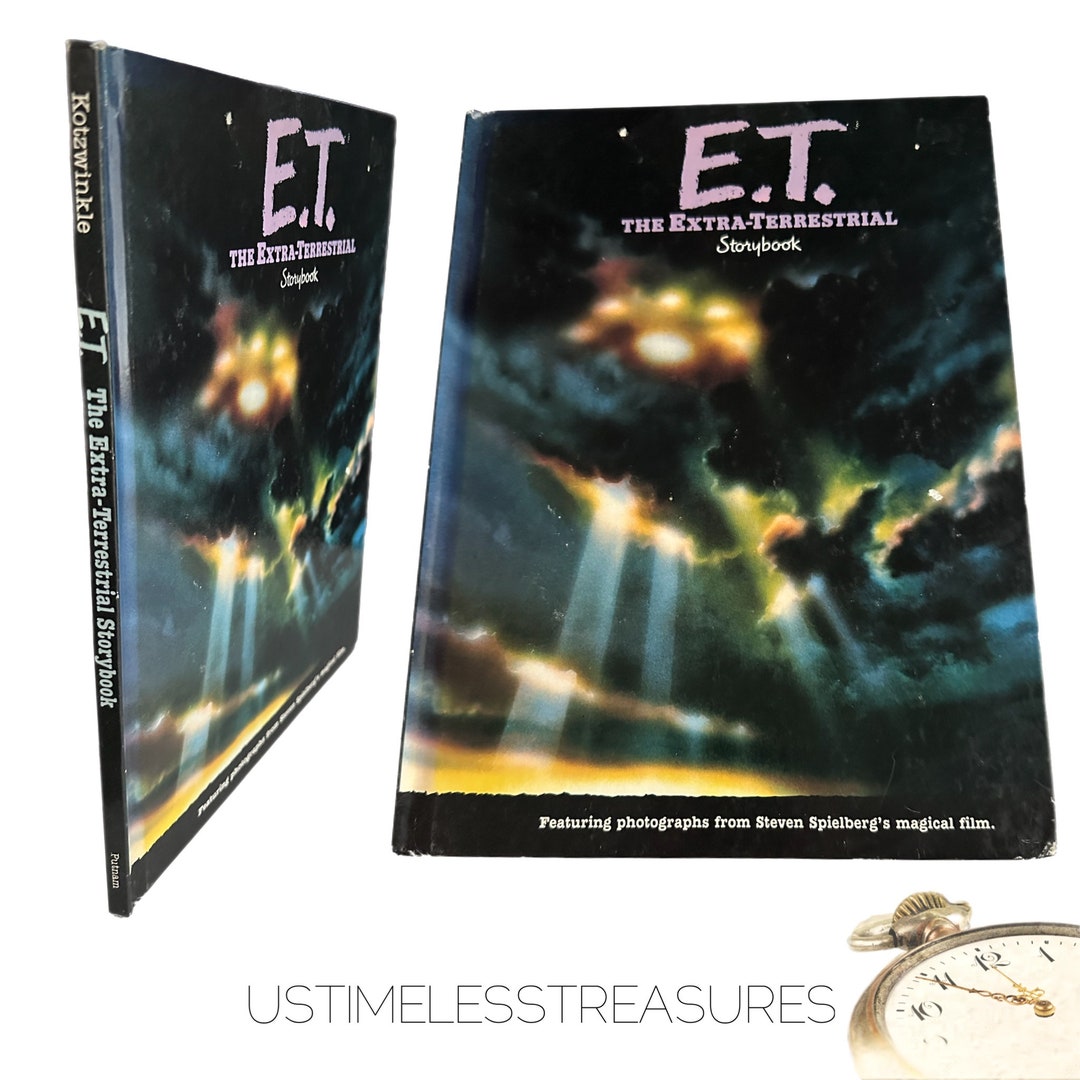 1982 E.T. Extra Terrestrial Scrapbook Vintage Book - Etsy