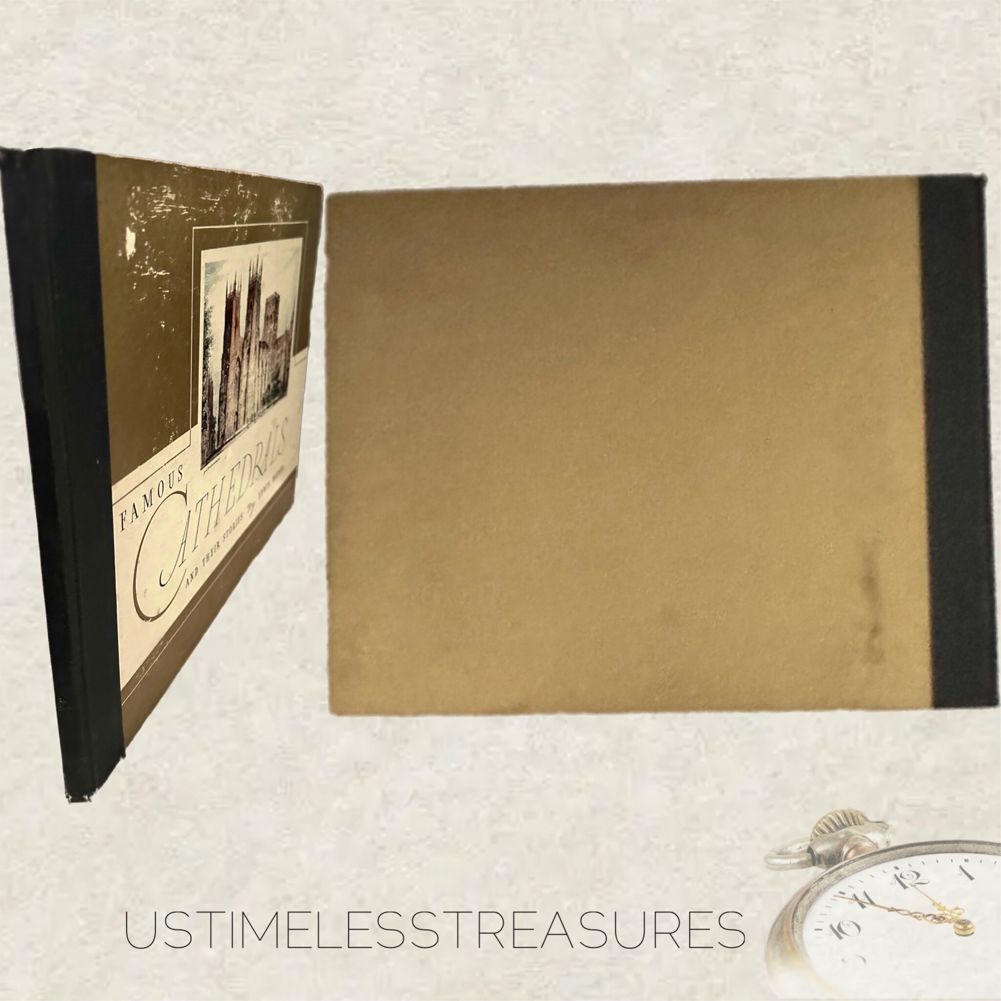 1935 Famous Cathedrals and Their Stories Antique Book - Etsy