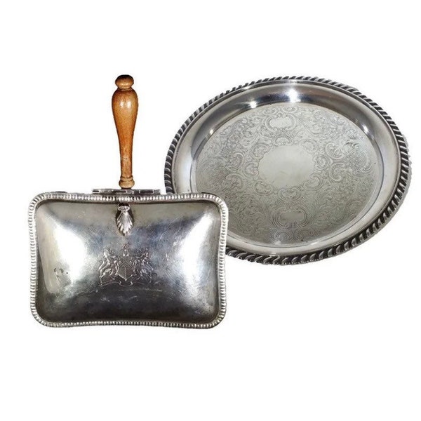 Silver Butler Tray - Etsy