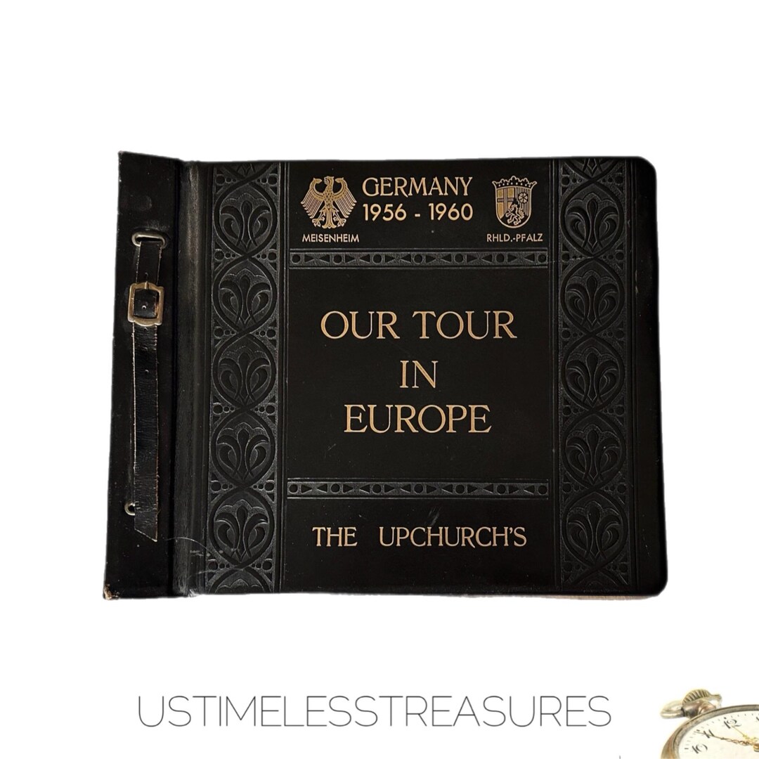 1956-1960 Photo Album Upchurch’s Germany European Vacation Spiderweb ...