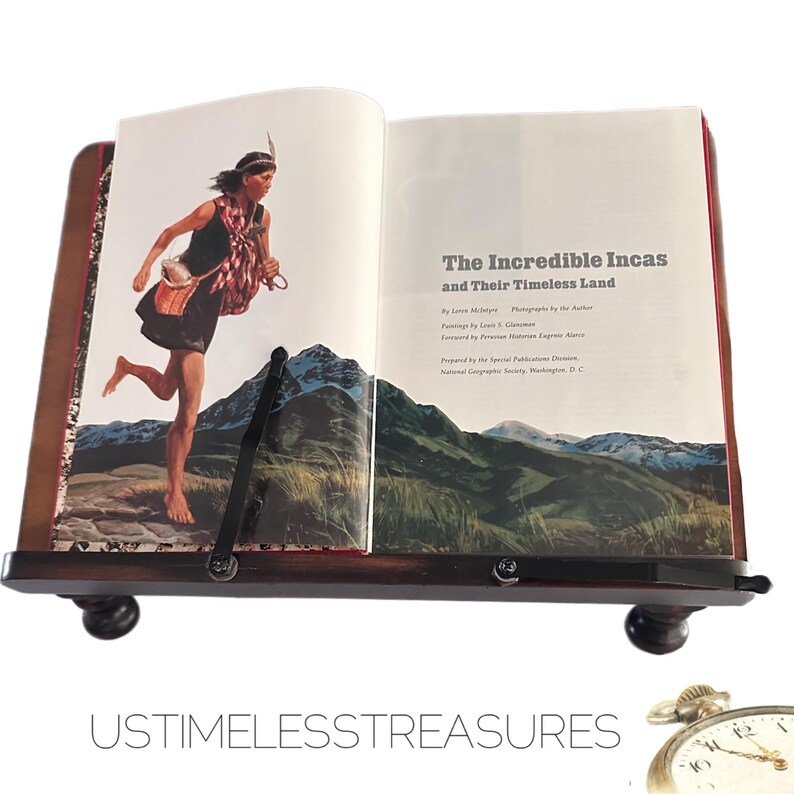 1975 the Incredible Incas and Their Timeless Land Vintage History Book ...