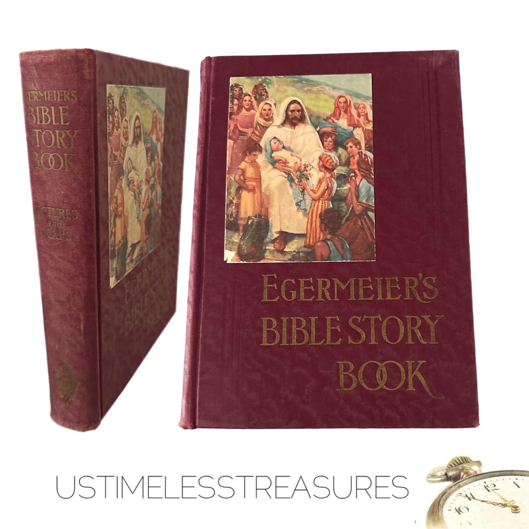 1939 Bible Story Book: Complete Narration From Genesis to Revelation ...