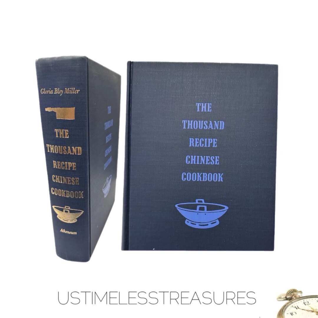1966 the Thousand Recipe Chinese Vintage Cookbook - Etsy