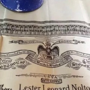 1921 Freemason 32 Degree Master Mason Historic Collection - Etsy