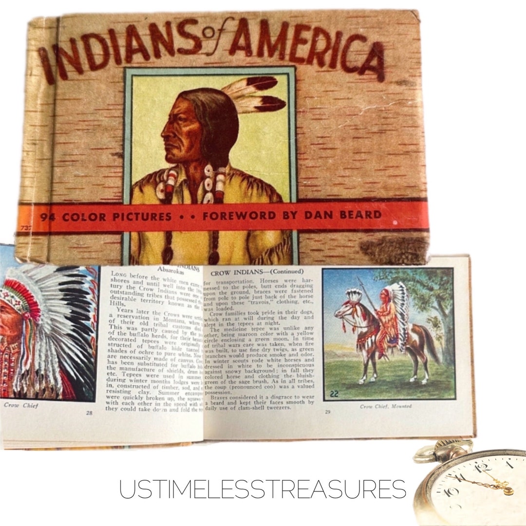 1935 Indians Guidebook to Native American Tribes in the United States ...