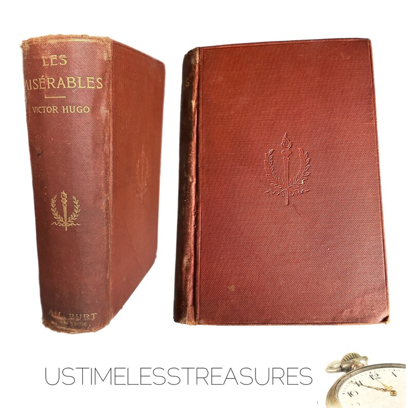 1897 Les Miserable:a Novel on the French Revolution by Victor Hugo ...