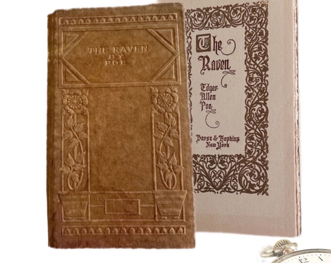 1895 the Raven & the Bells by Edgar Allan Poe Antique Horror Poetry - Etsy