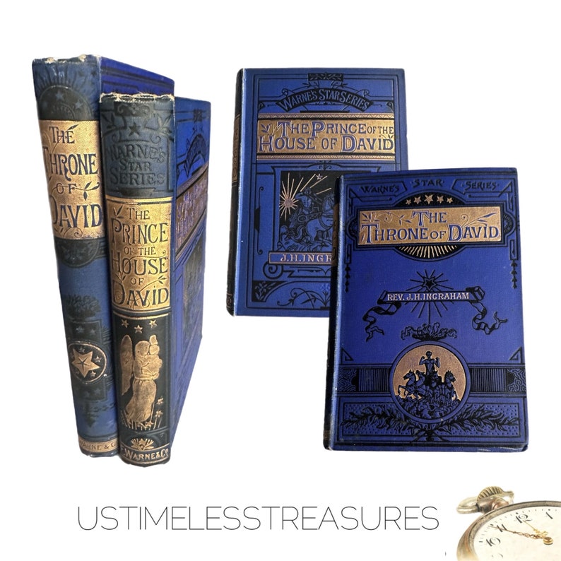 1884 the Throne of David and A Prince in the House of David or Three ...