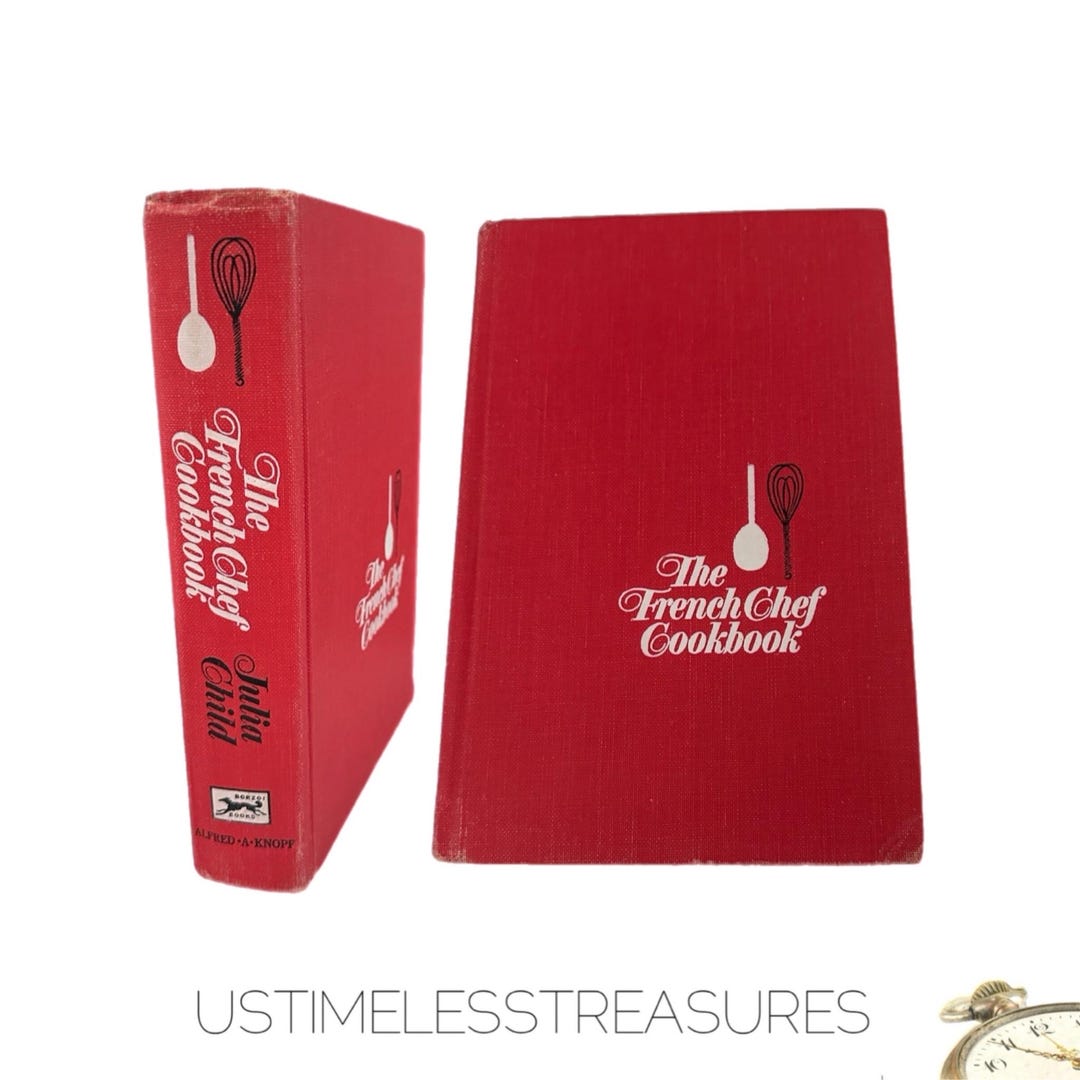 1968 the French Chef Cookbook by Julia Child First Edition Rare Vintage ...