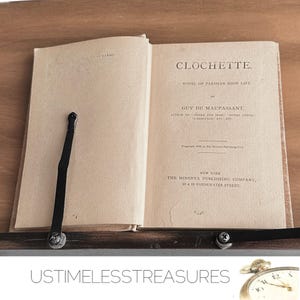 1893 Robinson Crusoe by Daniel Defoe & 1893 Clochette: Novel of ...