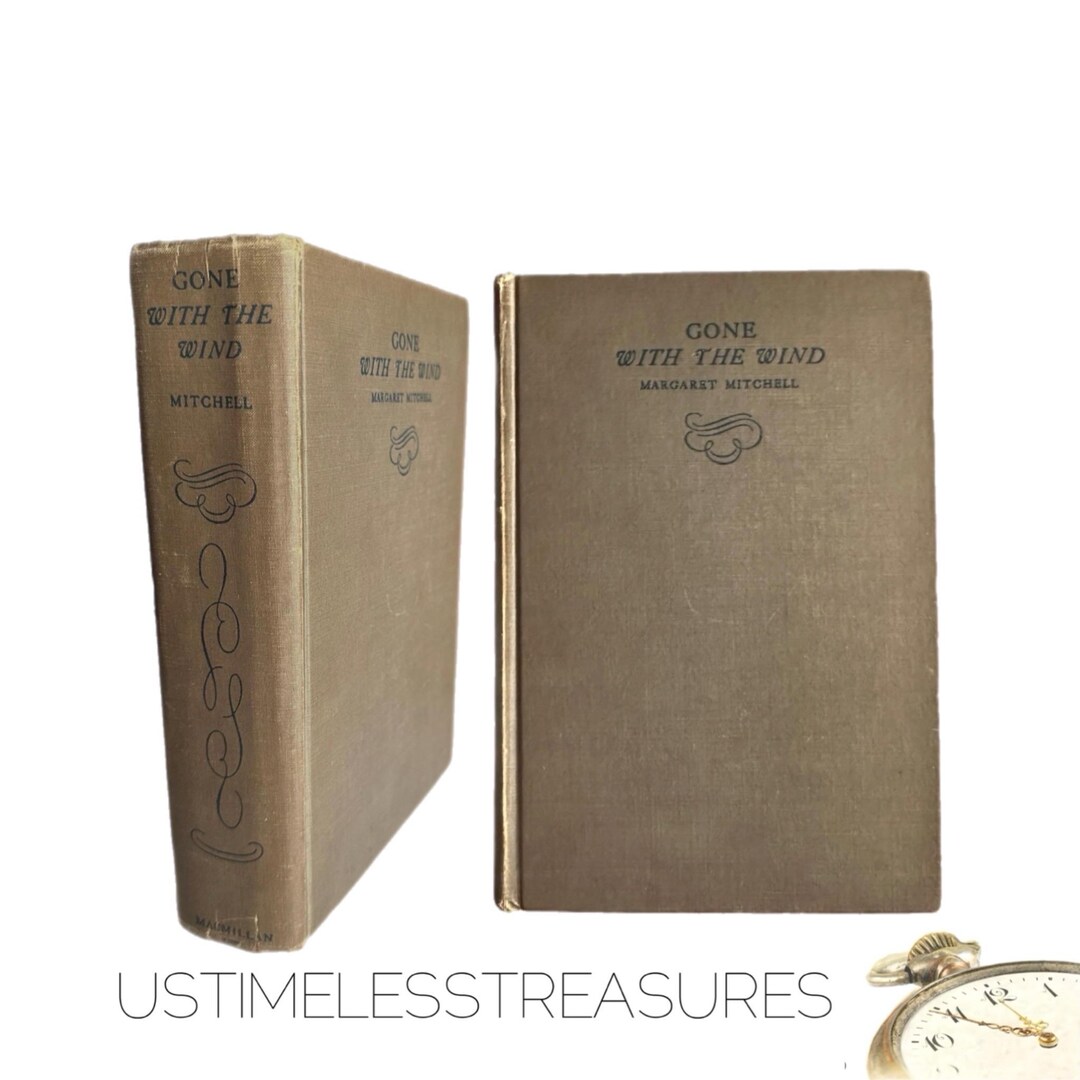 1936 Gone With the Wind First Edition Seventh Printing Vintage ...
