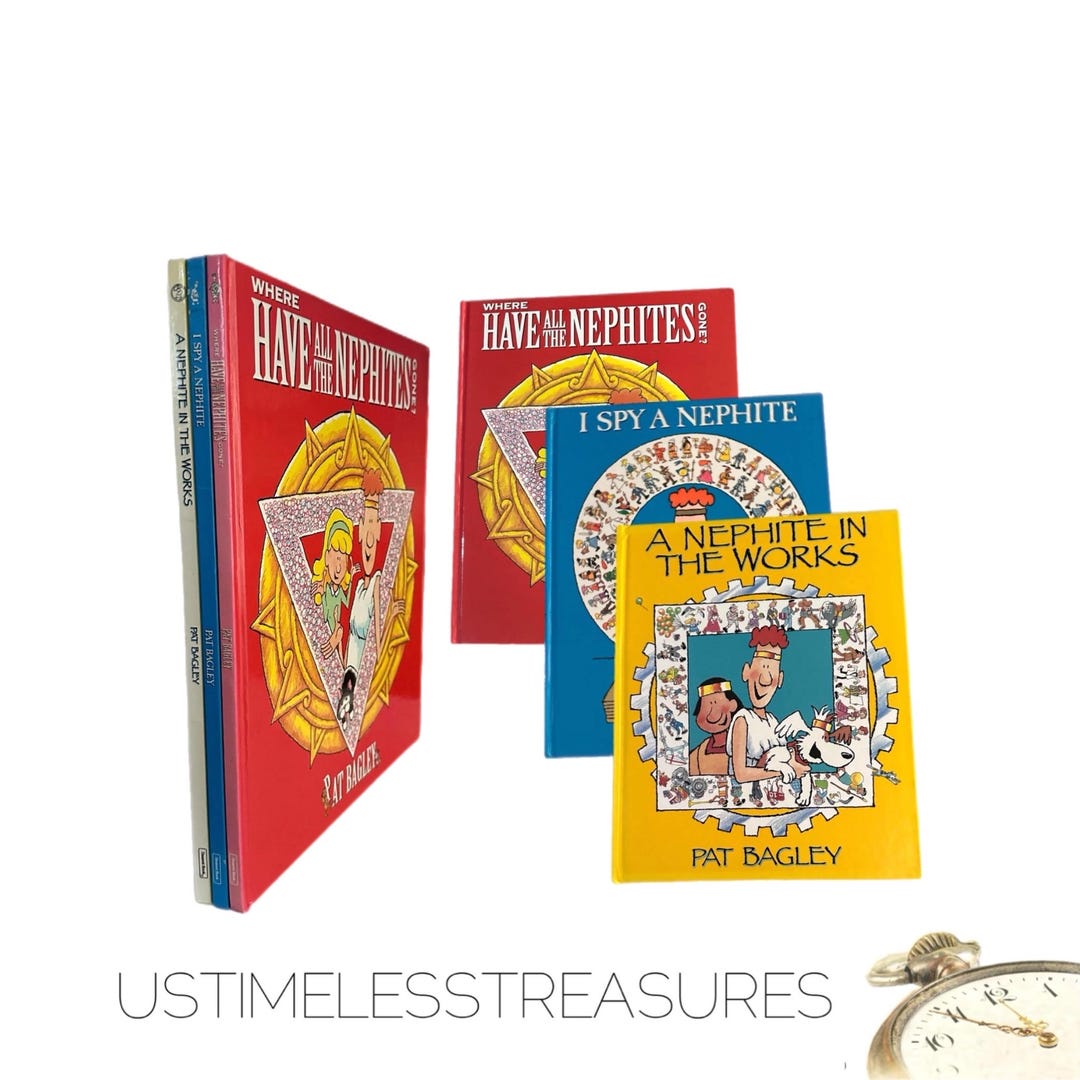 1991 I Spy a Nephite, 1992 A Nephite in the Works, & 1993 Where Have ...
