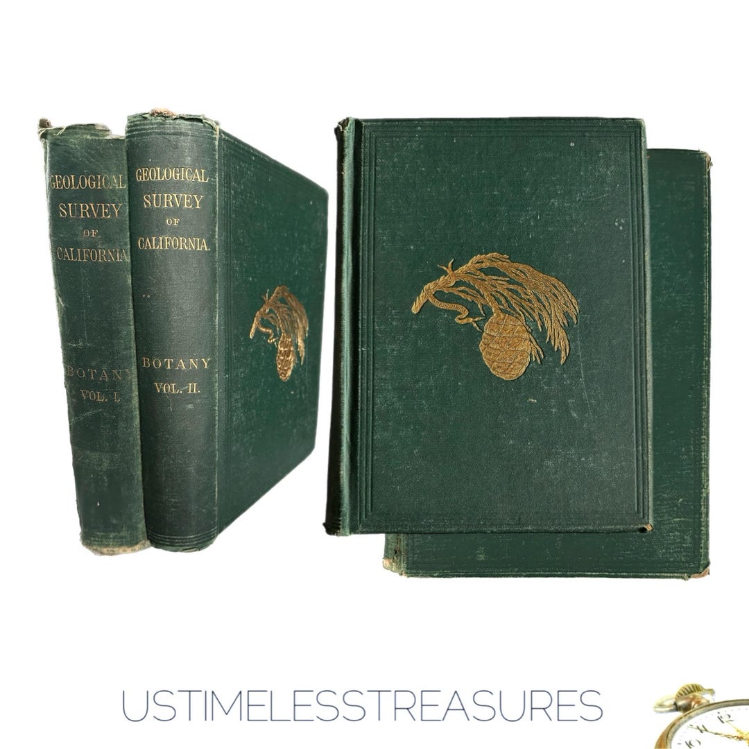 1880 Botany: the Geological Report of California Owned by Famous ...