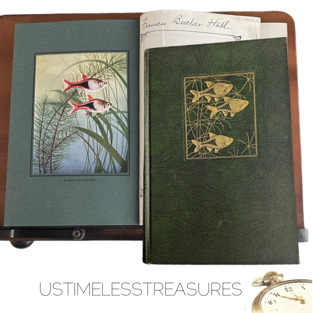 1938 Exotic Aquarium Fishes: A Work of General Reference by William T ...
