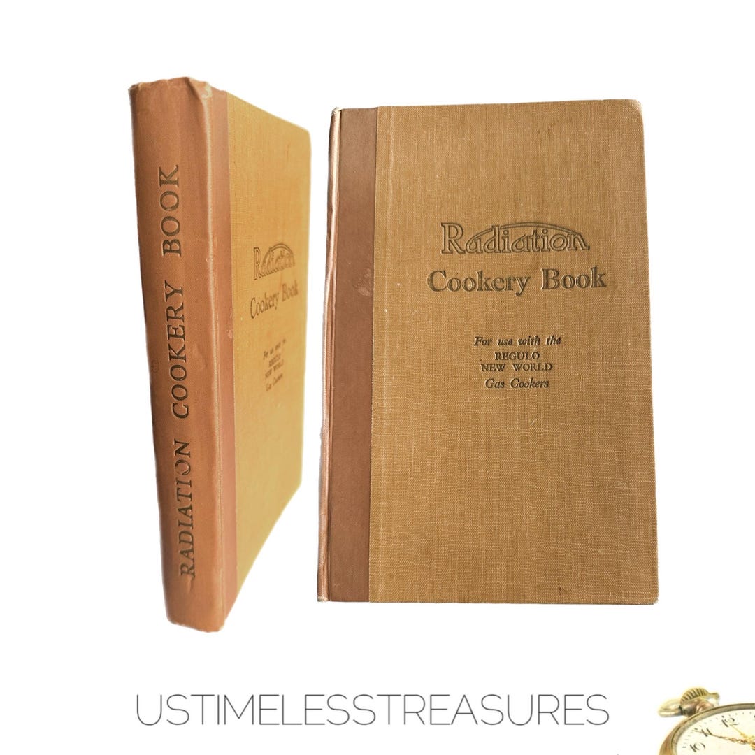 1950 Radiation Cookery Book Vintage Cookbook - Etsy