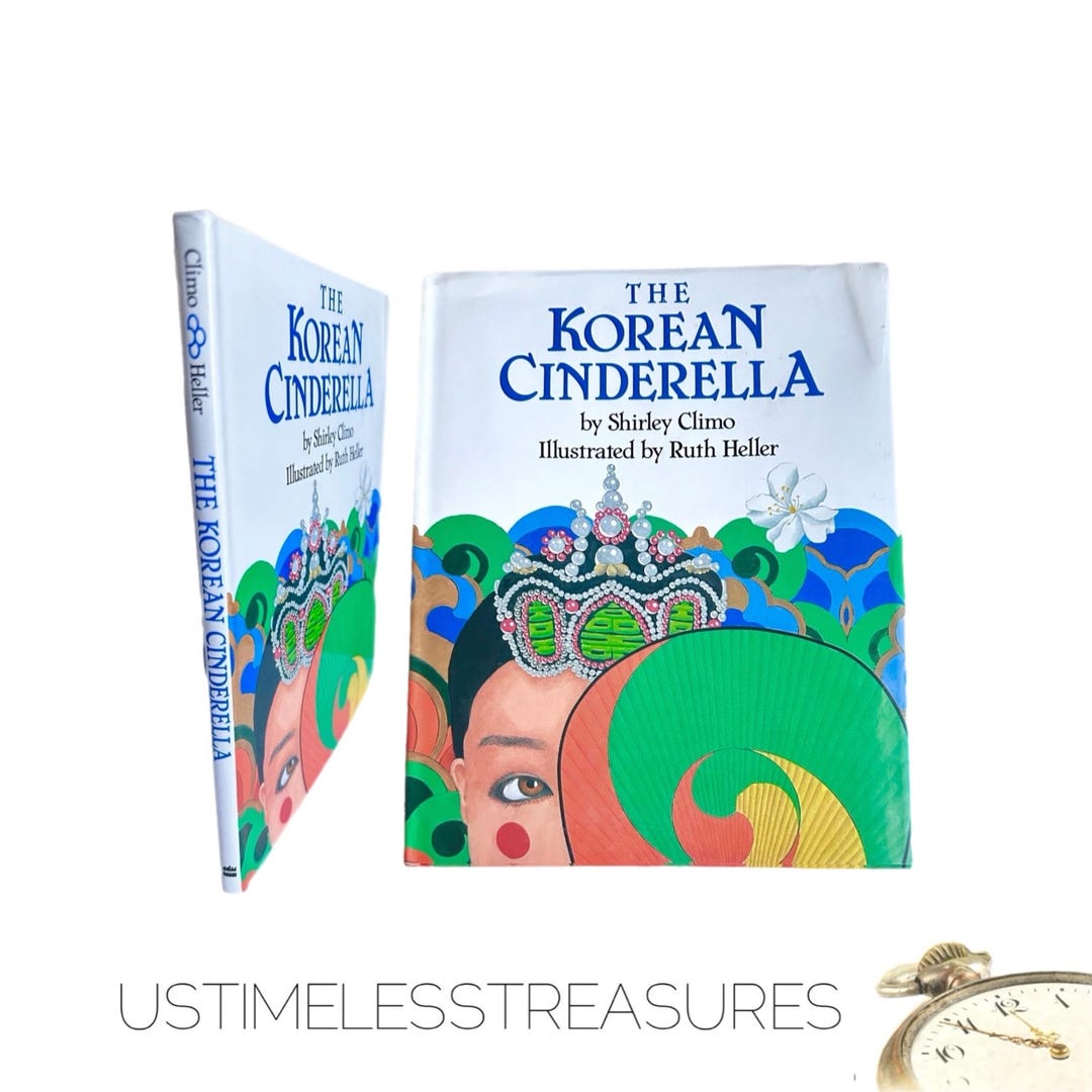 1993 the Korean Cinderella Children’s Fairytale Book - Etsy