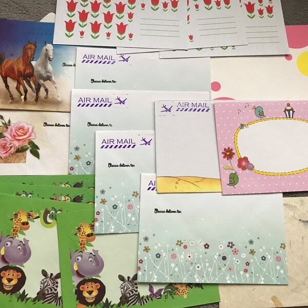 Decorated Envelopes - Etsy