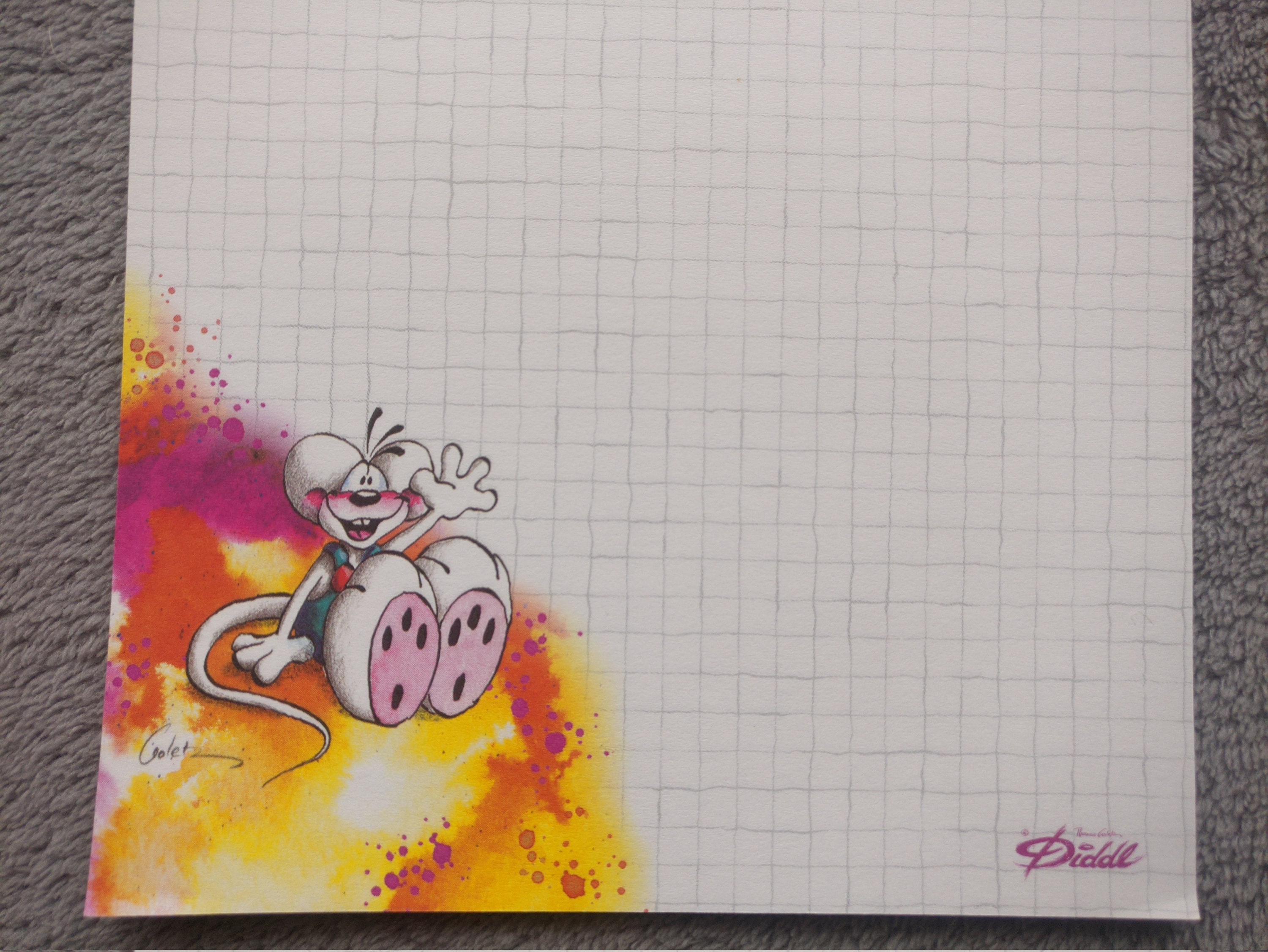 Printable Diddl Stationery