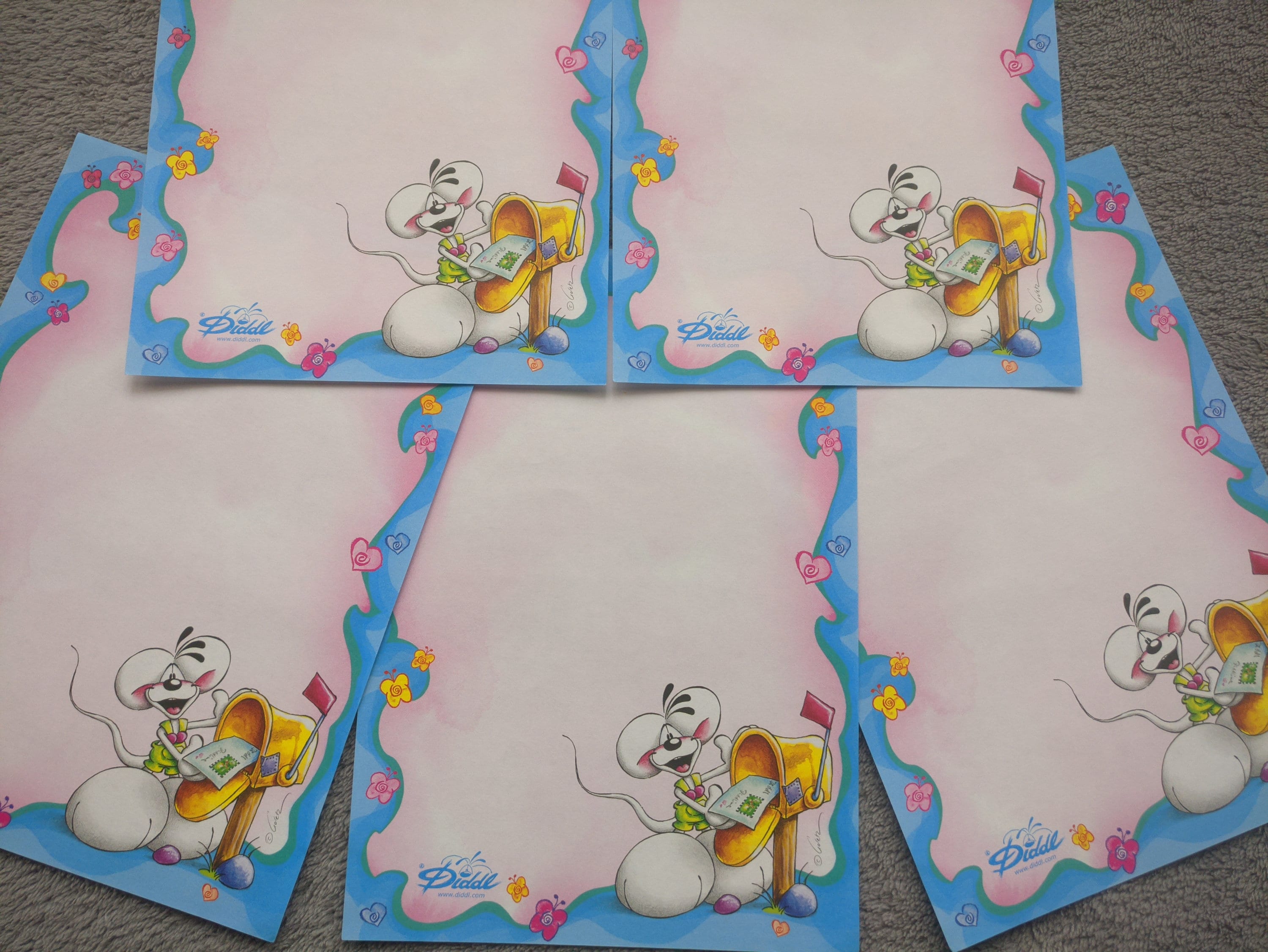 Printable Diddl Stationery