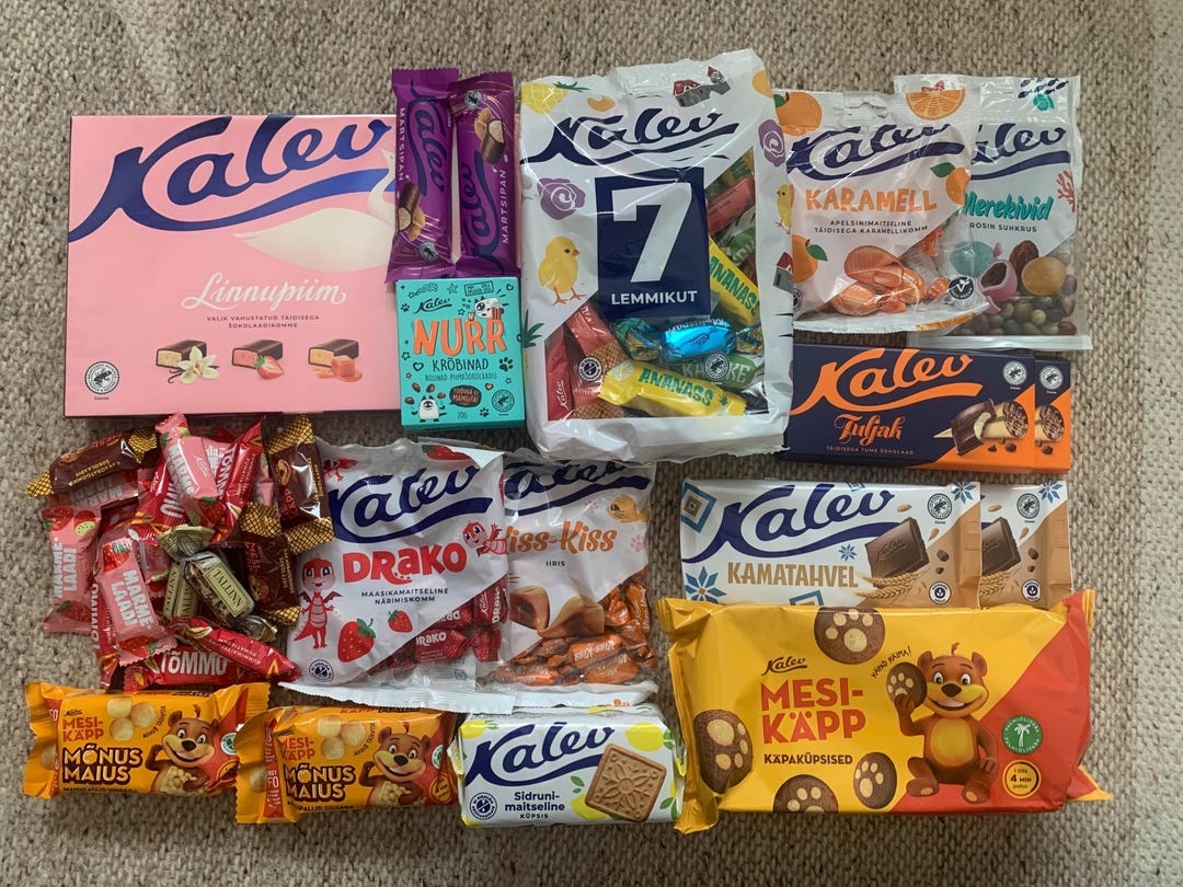 2000 Grams / 2.0 Kg / 4.4 Lbs Random Variety of Good Quality Estonian ...