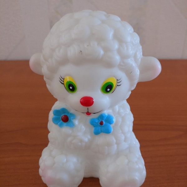 Squeaky Rubber Toy - Etsy