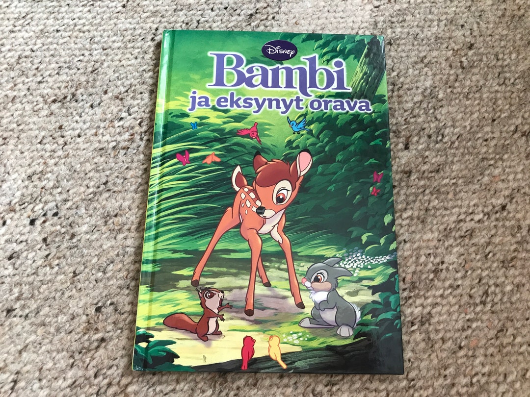 Disney Book BAMBI and the Lost Squirrel Lovely Children's Book in ...