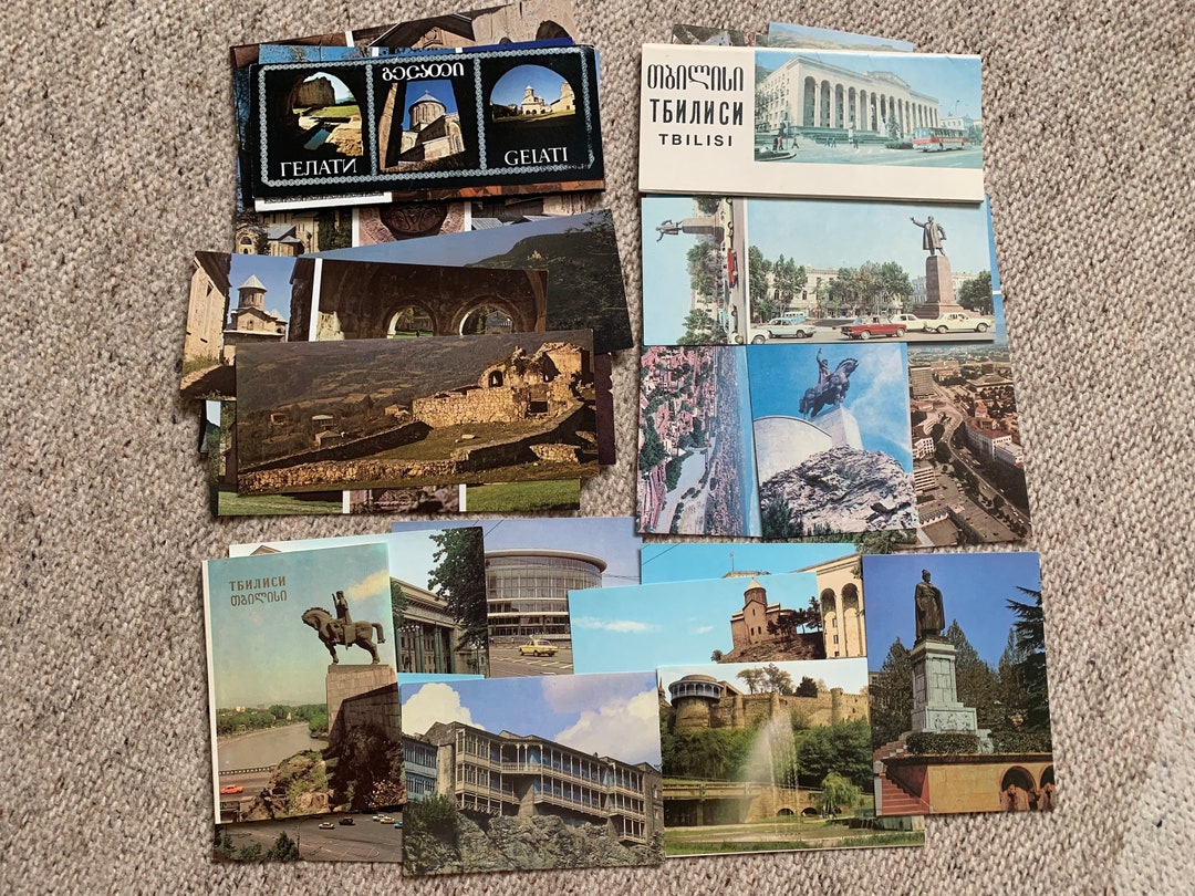 TBILISI City and GELATI Town in Georgia Postcards 3 Sets Georgia View ...