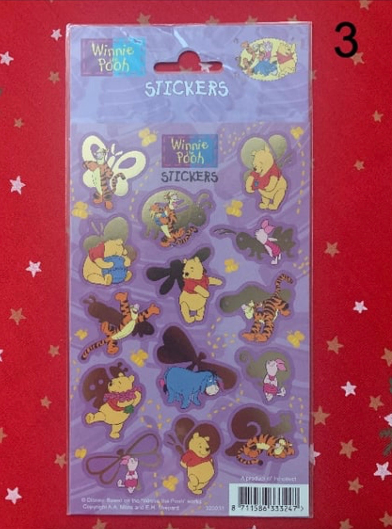 Retro DISNEY Winnie Pooh Sticker Sheets, Vintage Stickers, Planner ...