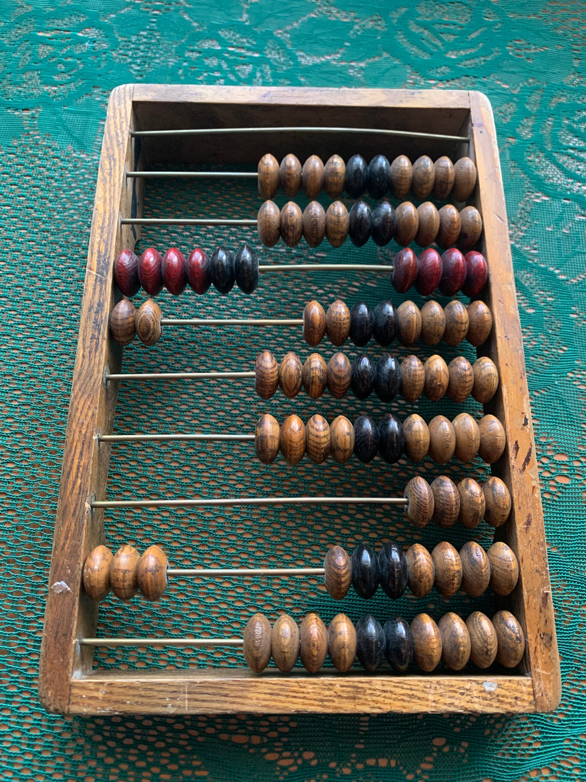 Vintage Abacus, 1960s Soviet Abacus, Wooden Abacus, Small Abacus, USSR ...