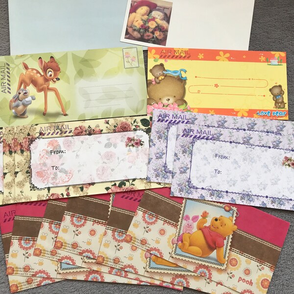 Decorated Envelopes - Etsy