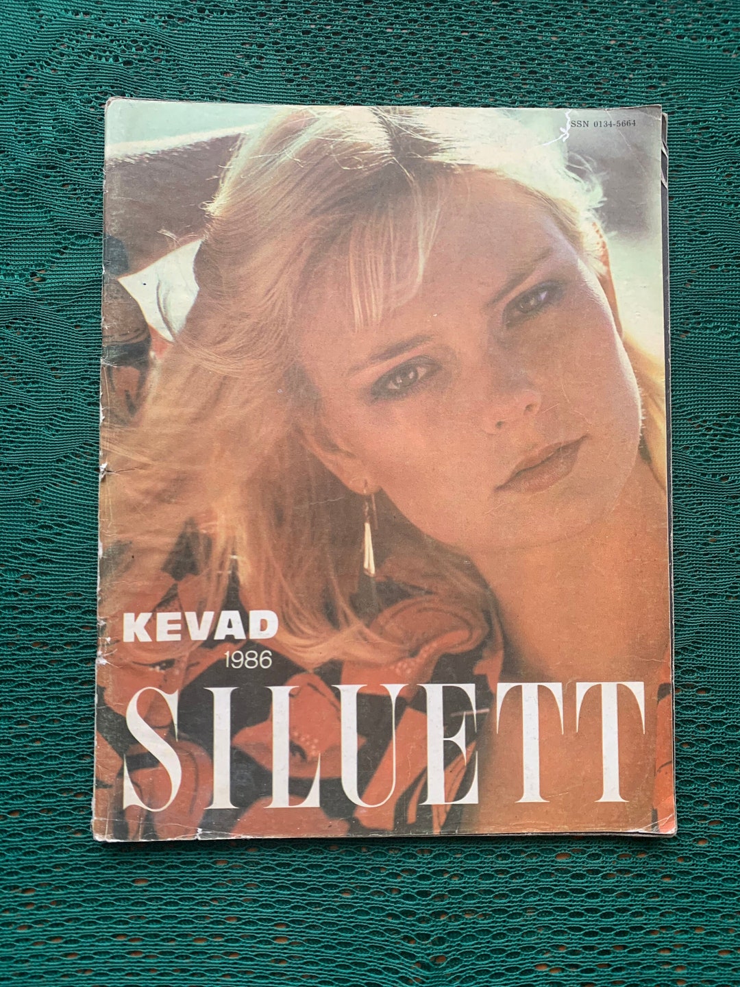 Estonian Vintage Fashion Magazine siluett With Popular Clothing Patterns of the 80s. Soviet ...
