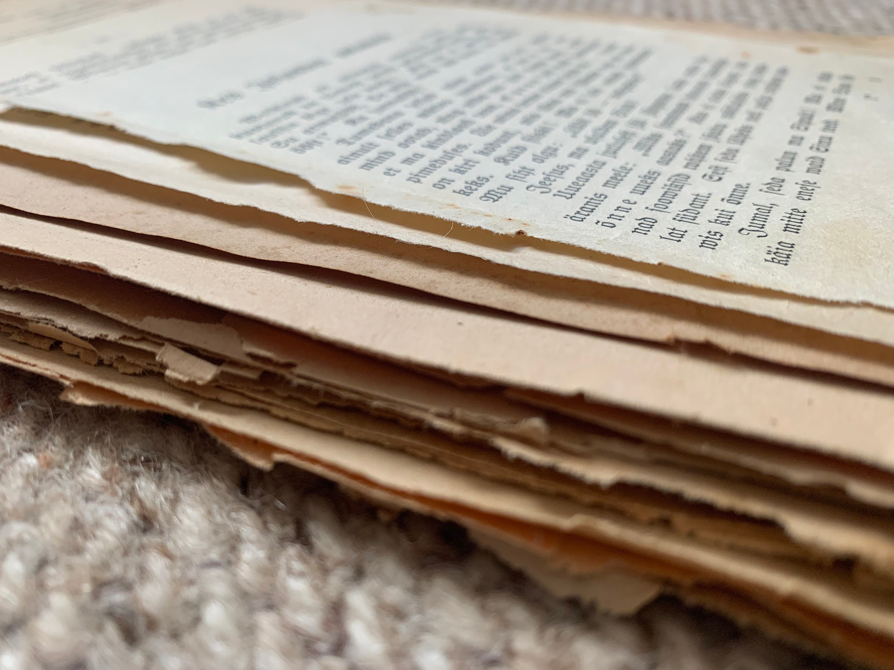 20 Antique Book Pages Brown Sheets From 1880s-1940s for Junk - Etsy