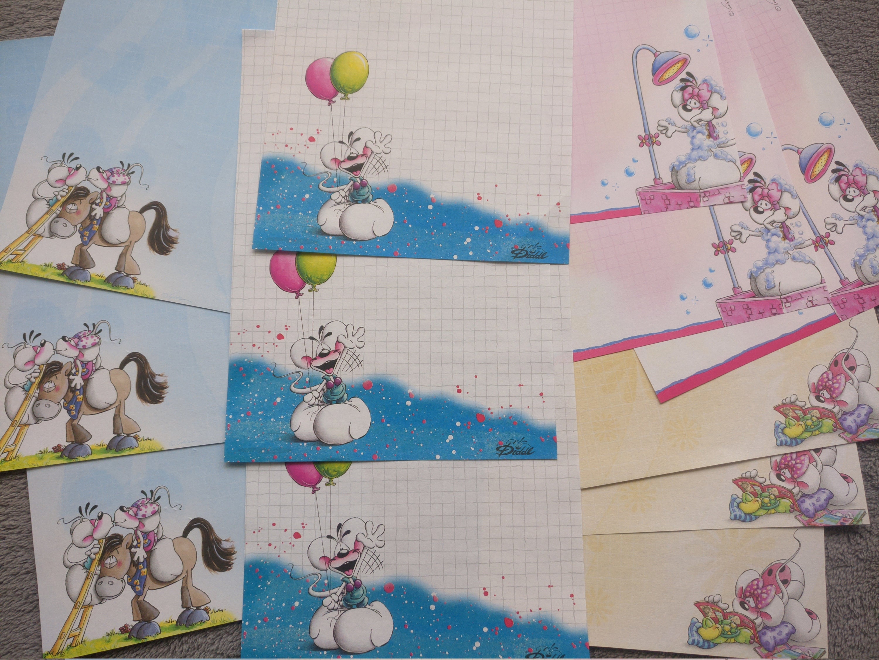 Printable Diddl Stationery