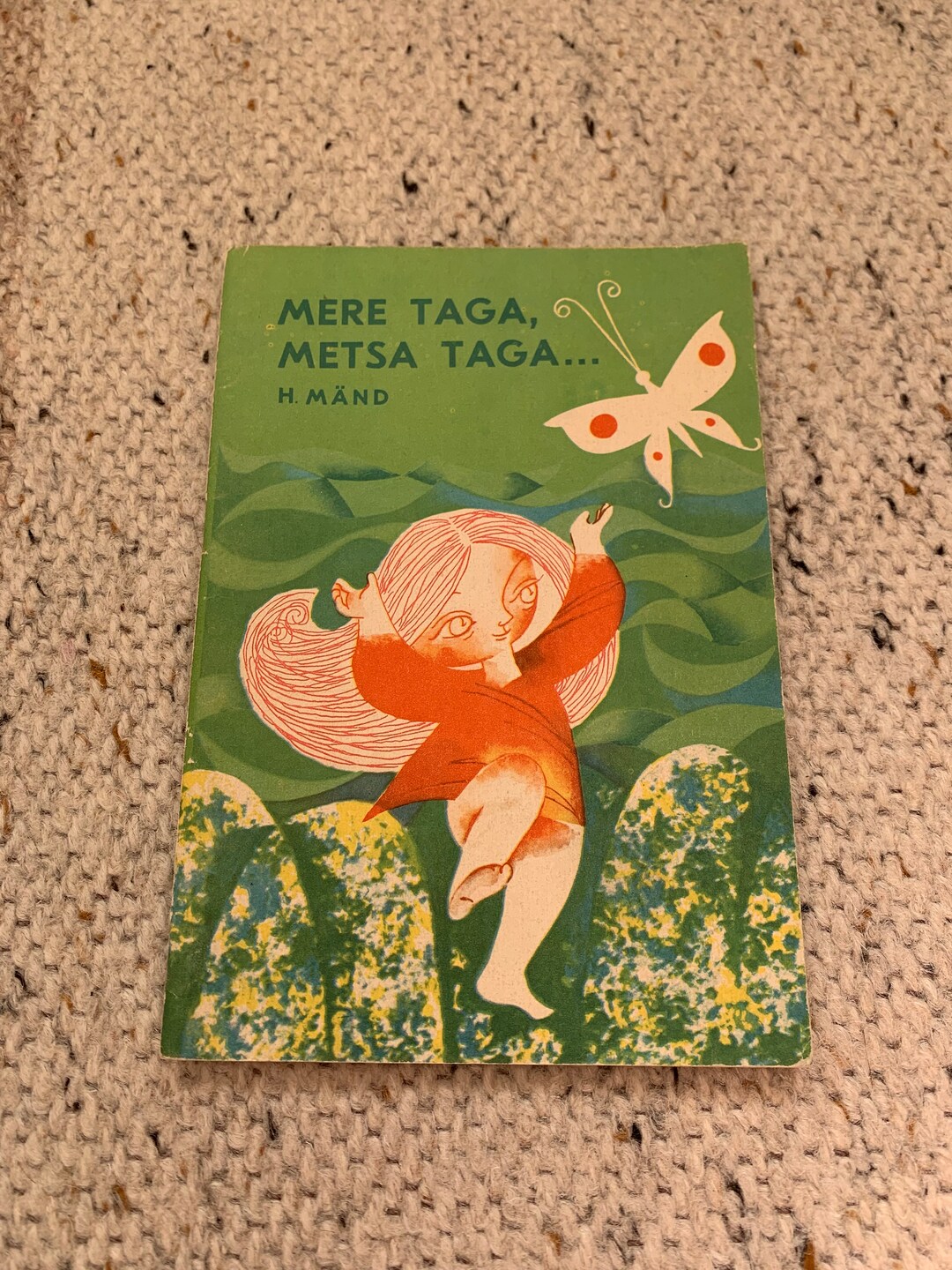 Vintage Estonian Children's Book With Gorgeous Illustrations by Heino ...