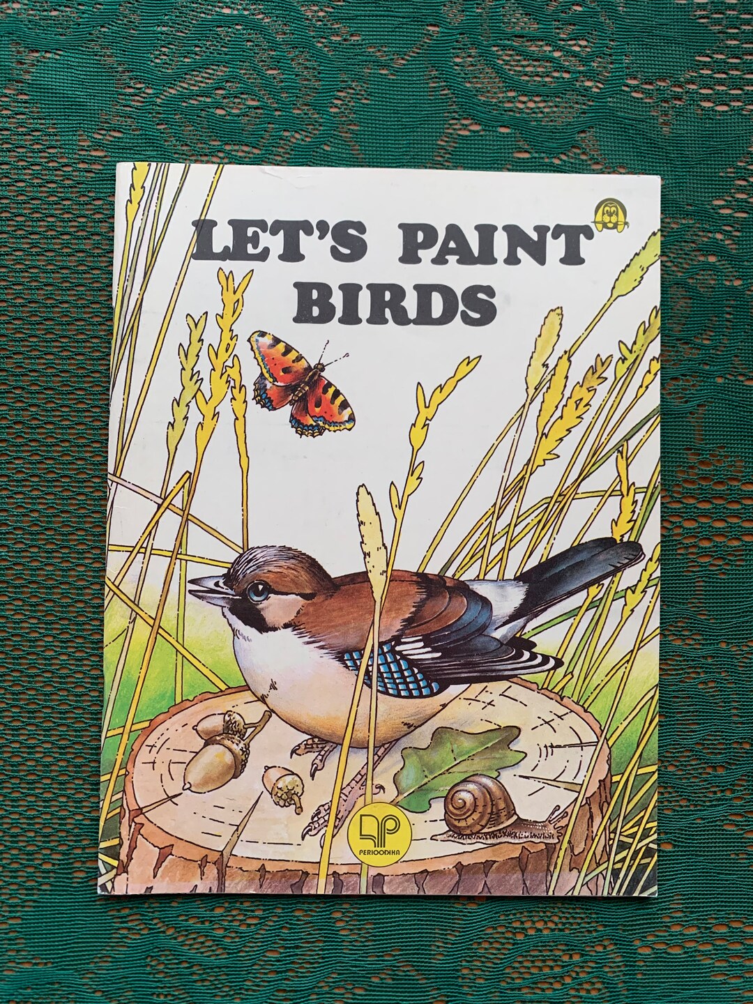 Adorable Children's Book "let's Paint Birds"- Printed in Estonia (USSR ...