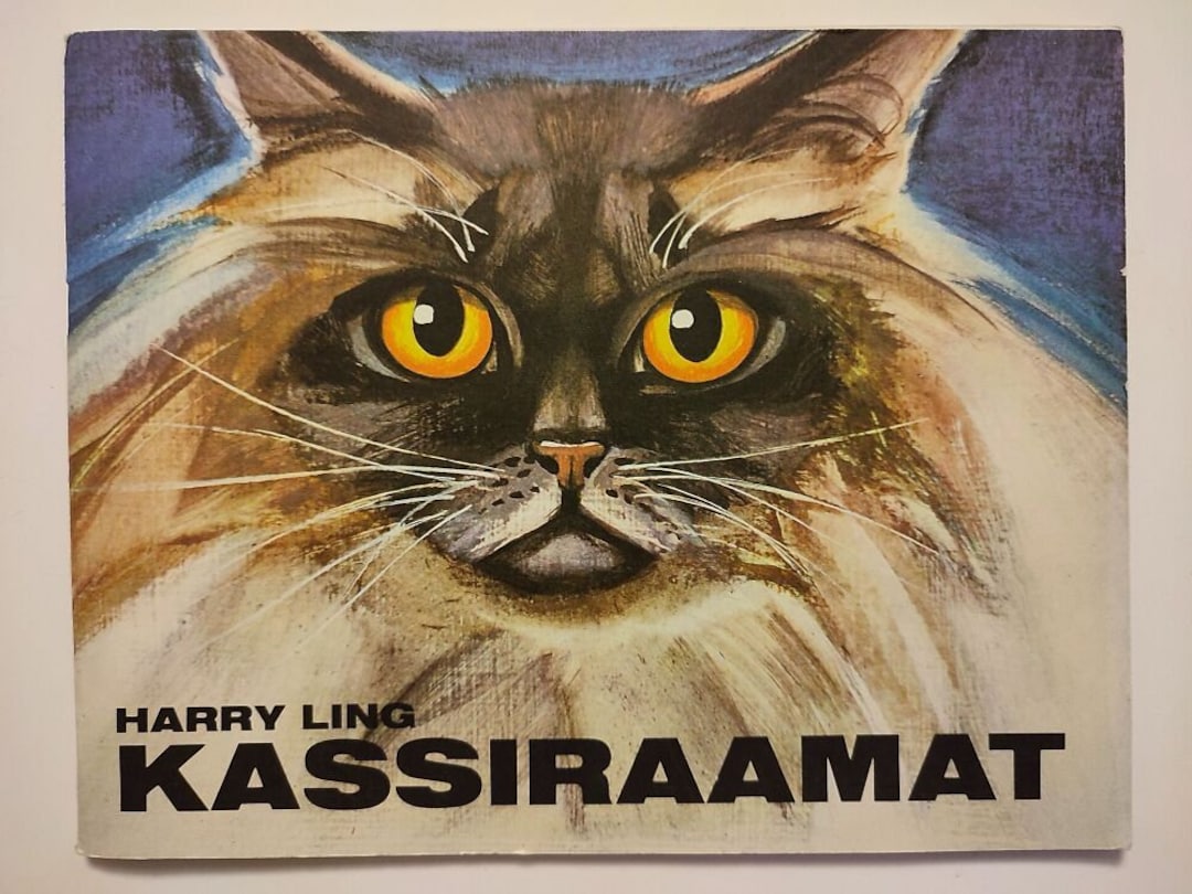 Vintage Estonian CAT BOOK. Children's Book From Soviet - Etsy