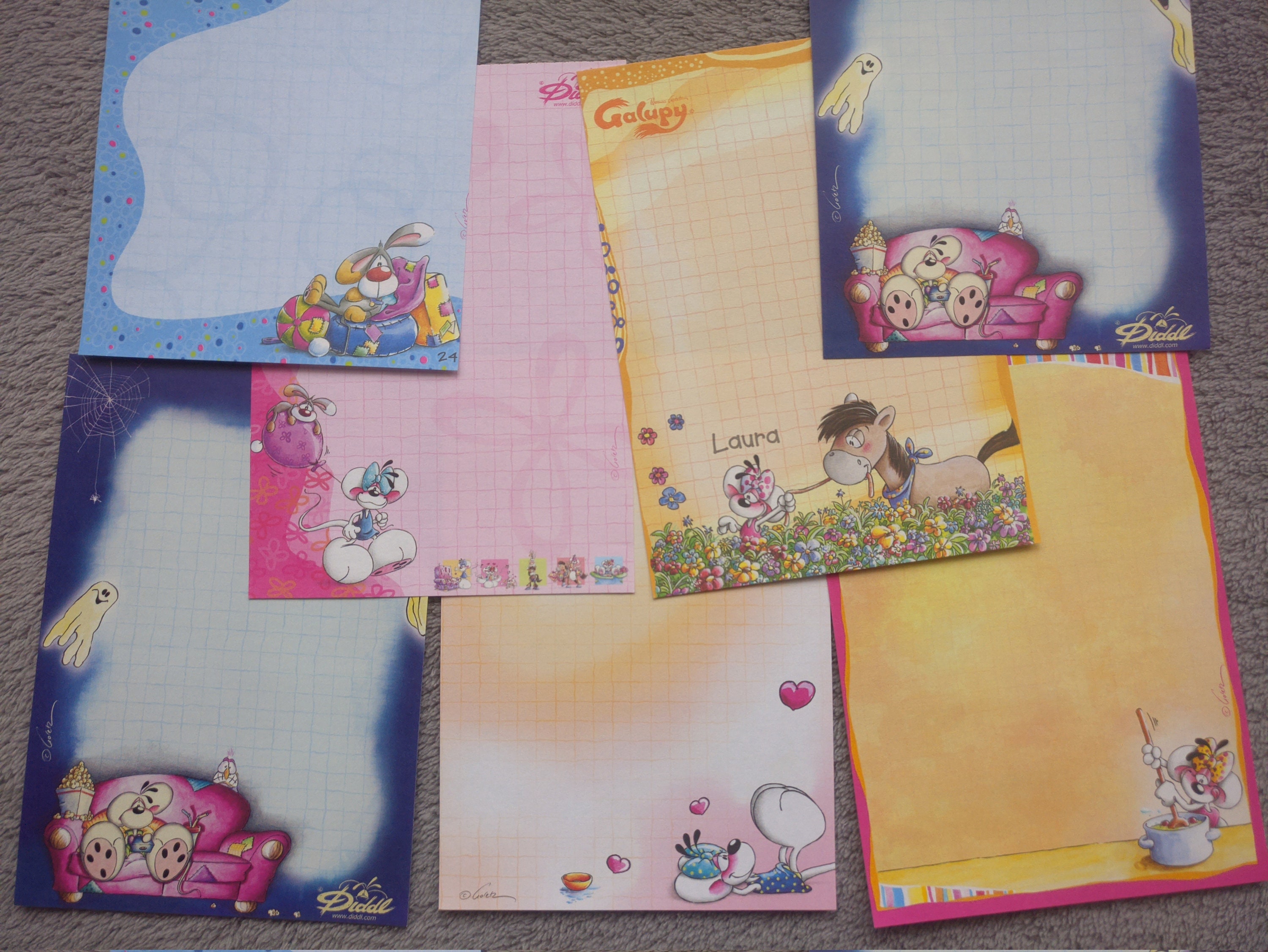 Printable Diddl Stationery