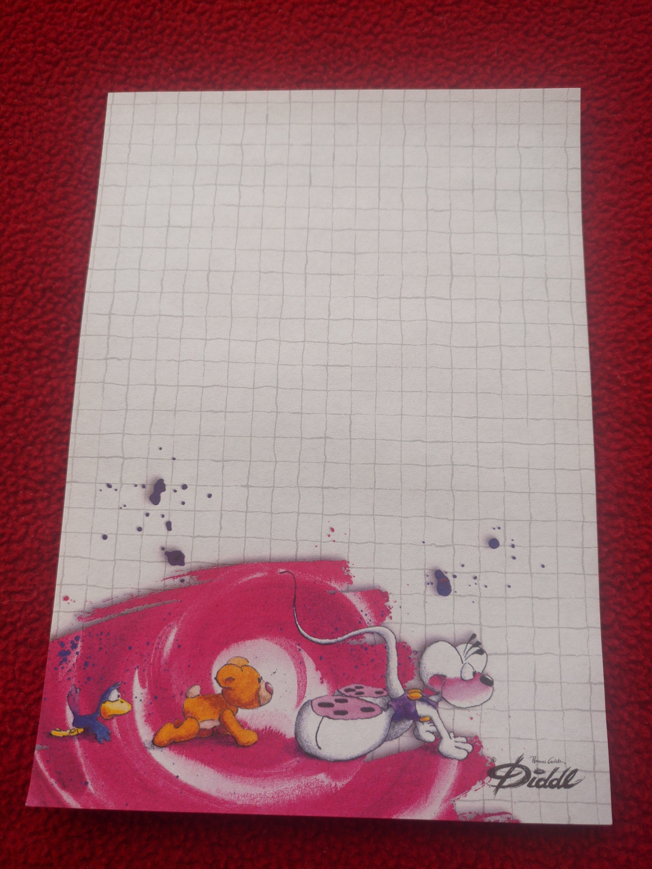 Printable Diddl Stationery