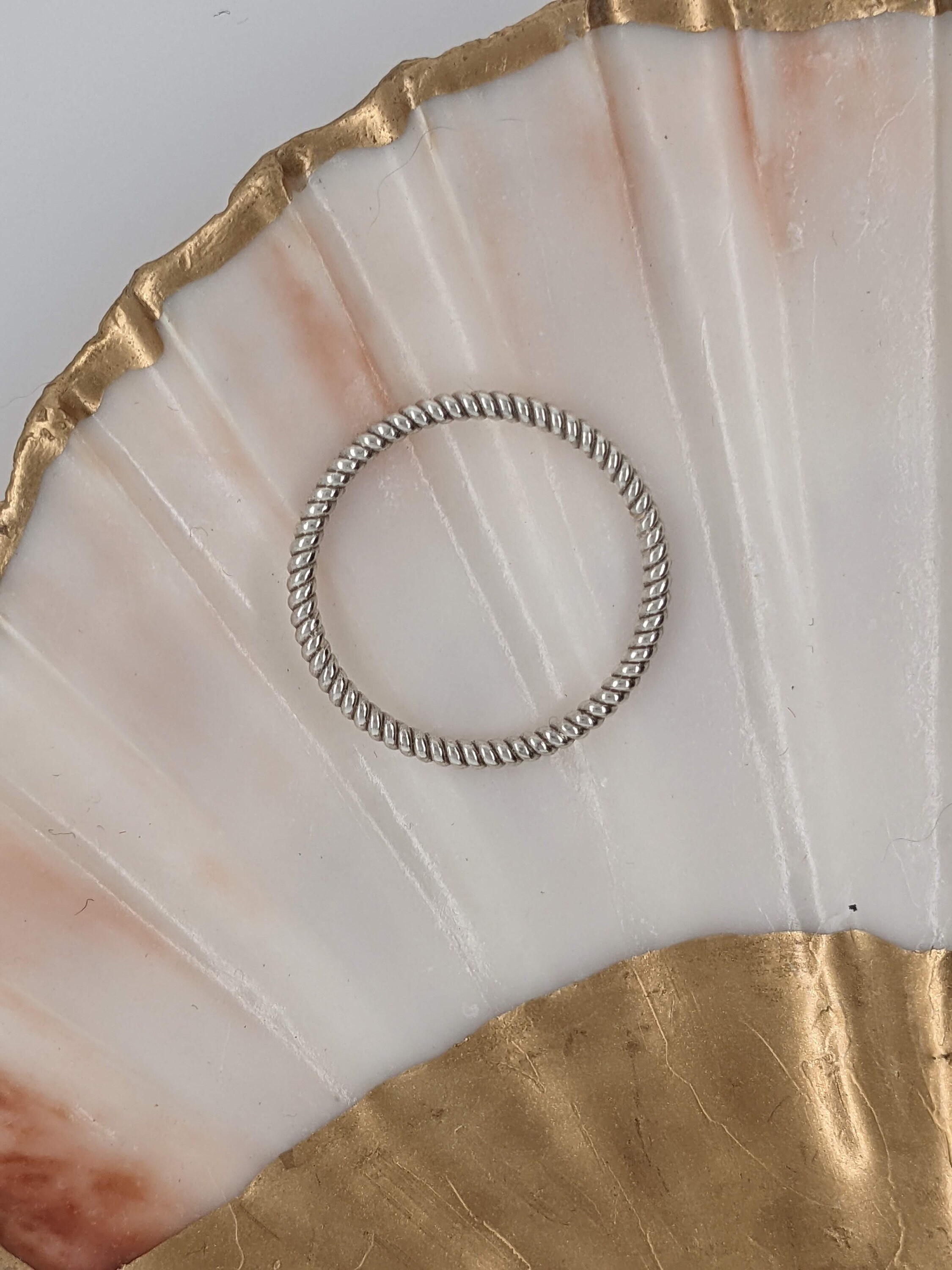 Solid Sterling Silver Rope Texture Nautical Jewelry Sailors Boaters ...