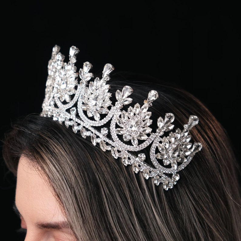 Swarovski Crystal Tiara Crystal Wedding Tiara Wedding Tiara | Etsy